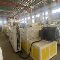 China 1200mm WPC Door Panel WPC Profile Extrusion Line WPC Profile Extrusion Machine for sale