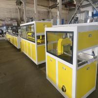 China WPC Door Frame Door Jamb WPC Profile Extrusion Line WPC Extrusion Line for sale