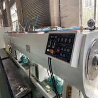 China 110 ‑ 355mm HDPE Pipe Extrusion Line PE Pipe Extrusion Equipment Plasticizing for sale