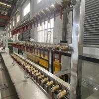 China PVC Foamed WPC Door Production Line Mixing Conical Pvc Wall Panel Extrusion Machine for sale
