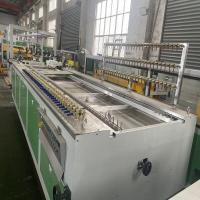 China PVC Foamed WPC Door Production Line Mixing Conical Pvc Wall Panel Extrusion Machine for sale