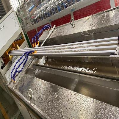 China PVC Composite Wall Panel Machine Conical Fluted Pvc Wall Panel Production Line for sale