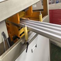 China PVC Composite Wall Panel Machine Conical Fluted Pvc Wall Panel Production Line for sale
