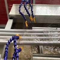 China PVC Composite Wall Panel Machine Conical Fluted Pvc Wall Panel Production Line for sale
