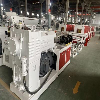 China Multi Material Plastic Profile Extrusion Line Plastic Profile Extrusion Machine for sale