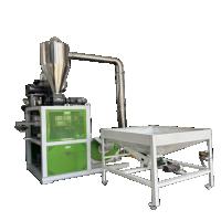 China 500 Model Plastic Crusher 300kg/H  - 500kg/H  Pvc Shredder Machine for sale