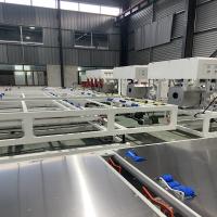 China Touch Screen Plastic Pipe Extrusion Line 160mm - 400mm Machine Extrusion Pvc for sale