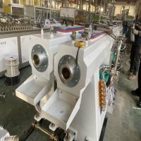 China High Output Upvc Pipe Machine 16mm - 63mm  Plastic Pipe Extrusion Machine for sale