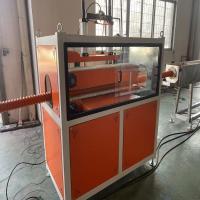 China Carbon Spiral COD Pipe Extrusion Line HDPE Corrosion Resistant Optic Duct Production Line for sale