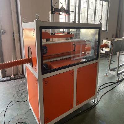 China Carbon Spiral COD Pipe Extrusion Line HDPE Corrosion Resistant Optic Duct Production Line for sale