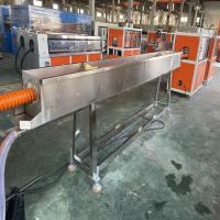 China Carbon Spiral COD Pipe Extrusion Line HDPE Corrosion Resistant Optic Duct Production Line for sale