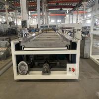 China Stainless Steel Sheet Production Line 700mm - 1200mm  Vacuum Calibration Table For WPC Door Pane for sale