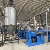 China Orientation Grade PVC Pipe Extrusion Machine 75mm - 250mm Pvc Pipe Production Line for sale