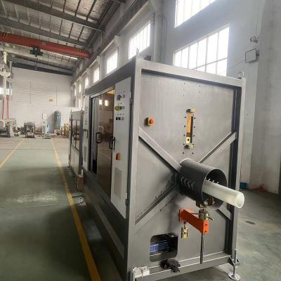 China 2 3 4  Haul Off Pvc Extruder Machine Wear Resistant Pvc Twin Pipe Production Line OEM for sale