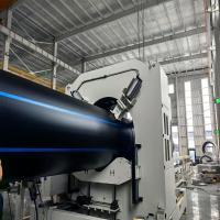 China 700 - 1200mm HDPE Pipe Extrusion Line Large Diameter PE Water Supply Pipe Making for sale