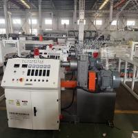 China PE PP Decorative Strip Plastic Profile Extrusion Line Profile Extrusion Machine for sale