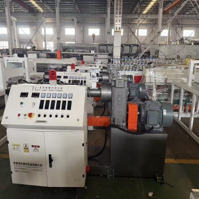 China PE PP Decorative Strip Plastic Profile Extrusion Line Profile Extrusion Machine for sale
