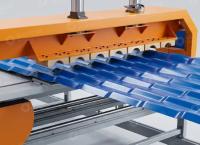 China Waterproof Wall Panel Production Line PLC  Lightweight PVC Roofing Tile Production Line for sale