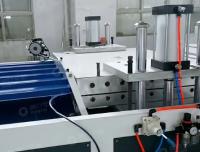 China Waterproof Wall Panel Production Line PLC  Lightweight PVC Roofing Tile Production Line for sale