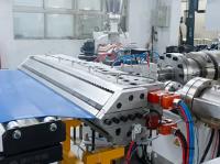 China Waterproof Wall Panel Production Line PLC  Lightweight PVC Roofing Tile Production Line for sale