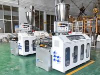 China Conical Pvc Pipe Extruder Pipe Making  Pp Ppr Pe Pvc Pipe Extruder Machine for sale