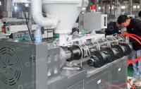 China PA66 GF25 Polyamide Thermal Break Profile Extrusion Line Profile Extruder for sale
