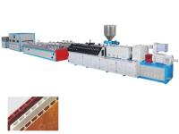 China Waterproof Door Board Extrusion Line  PVC Wood Plastic Wpc Door Frame Machine for sale