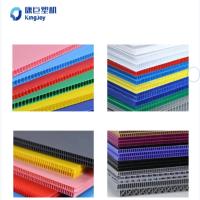 China PC PP Hollow Profile Board Extrusion Production Line for sale