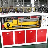 China Waterproof WPC Door Production Line PVC Plastic Board Extrusion Line for sale
