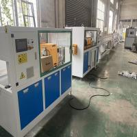 China Pressure Resistant PPR Pipe Extrusion Machine 20mm - 110mm Ppr Pipe Making Machine for sale