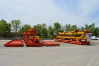 China Oil Pipeline Automatic Lifting Stacking And Discharging Machine For Oil Well Maintenance for sale