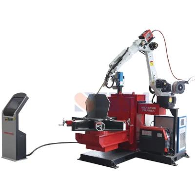 China High Precision Welding Robot For Steel Structure Tower Foot Welding for sale