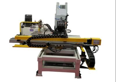 China High Precision Automatic CNC Metal Sheet Punching Drilling And Marking Machine Metal Plate Hole Punching Equipment for sale