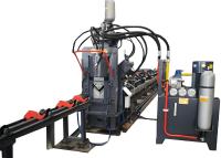 China High-Speed Automatic CNC Hydraulic Punching Marking Cutting Machine 3 CNC Axes Angle Drilling Steel Connecting Plate for Communication for sale