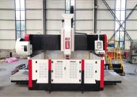 China Gantry Height 800mm CNC Gantry Machining Flange Plate Drilling Machine Spindle taper BT50 for sale