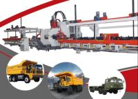 China 120 Tons Nominal Force CNC Plate Punching Production Line 25 Modules For Truck Flat Beam for sale