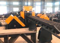 China 3 blades on each side high Efficiency CNC Angle Line Machine BT40 Taper of drilling spindle for sale