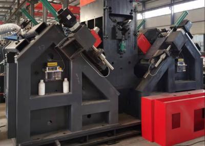 China About 150KW Total Power CNC Angle Drilling And Marking Line 9 CNC Axes Hydraulic Station Air Cooling Method for sale