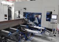China Bt40 Spindle Bore Taper Steel Structure H Beam Cnc Drilling And Sawing Machine Line 5-30mm Drilling Diameter Range for sale