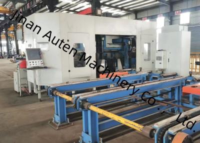China 5-30mm Drilling Diameter Range 3D CNC H Beam Drilling Tapping And Sawing Machine Line BT40 Drilling Spindle for sale