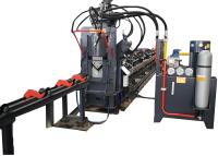China High Precision CNC Angle Lron Punching Marking And Shearing Line For Solar Mounting System Manufacturing for sale