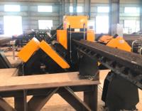 China 40mm Max Drilling Diameter Cnc Angle Steel Drilling Machine Line With External Cooling for sale