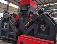 China 200m/Min Cutting Speed Of Drill CNC Angle Iron Drilling Production Line For Lattice Towers for sale