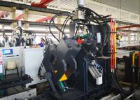 China Single Blade Cutting Mode CNC Drilling And Cutting Machine Line 80m/Min Feeding Speed Of Angle for sale