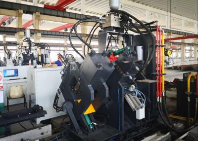 China Single Blade Cutting Mode CNC Drilling And Cutting Machine Line 80m/Min Feeding Speed Of Angle for sale