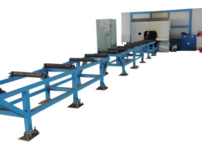 China 4.5 KW Servo Motor Power Of X Axis CNC H Beam Drill And Shearing Machine 3 Row Style Tool Magazine for sale