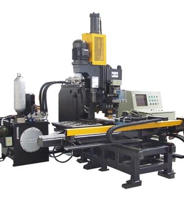 China 50mm Max Drilling Diameter Cnc Plate Punching Machine For Steel Plate Components for sale