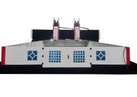 China 6000x3900x2700mm Overall Size CNC Gantry Metal Drilling Machine 70mm Max Drilling Diameter for sale