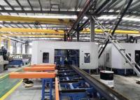 China PLC Control Method  CNC 3D I Beam Drilling Shearing Machine Line 3×11KW Motor Power for sale