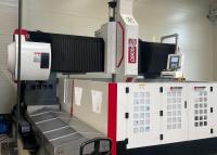 China 2500x2500mm Split CNC Gantry Drilling Milling Marking Machine 2x4.2kW Servo Motor Power for sale